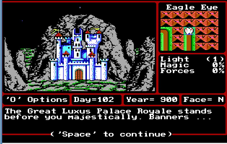Might and Magic Book Two - Luxus Palace Royale - Blogging Games